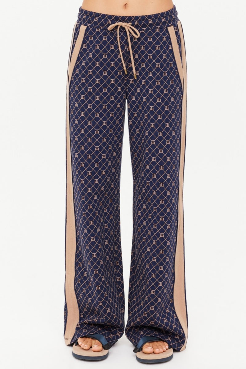 The Upside Ezra Nova Flare Pant- Monogram– HyperLuxe Activewear