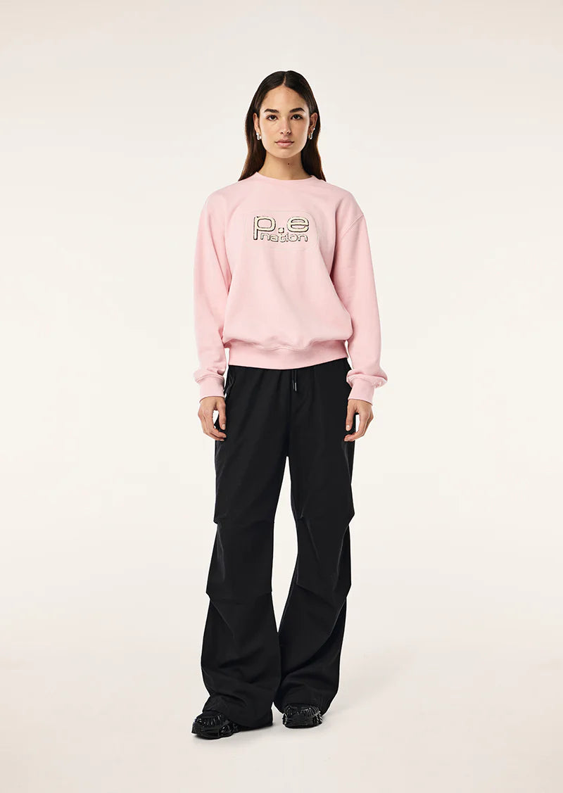 PE Nation Flux Sweat- Chalk Pink– HyperLuxe Activewear