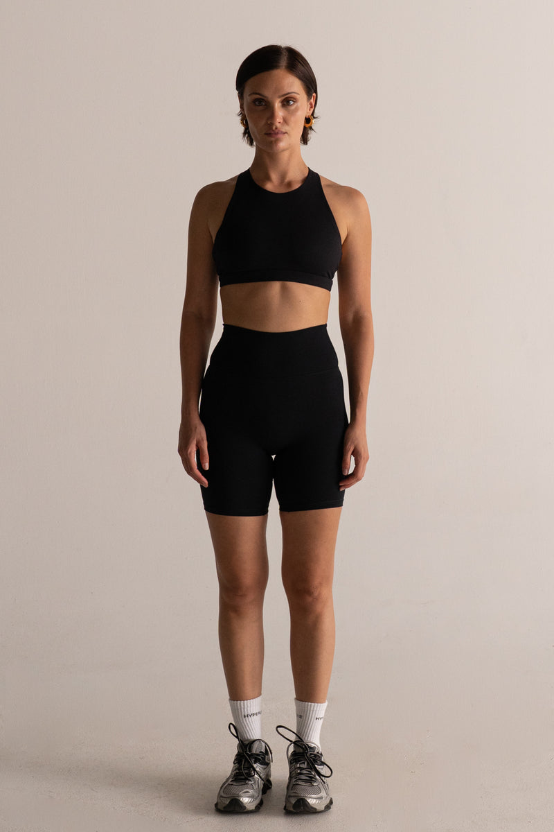 HyperLuxe Shape 7" Bike Short- Black– HyperLuxe Activewear