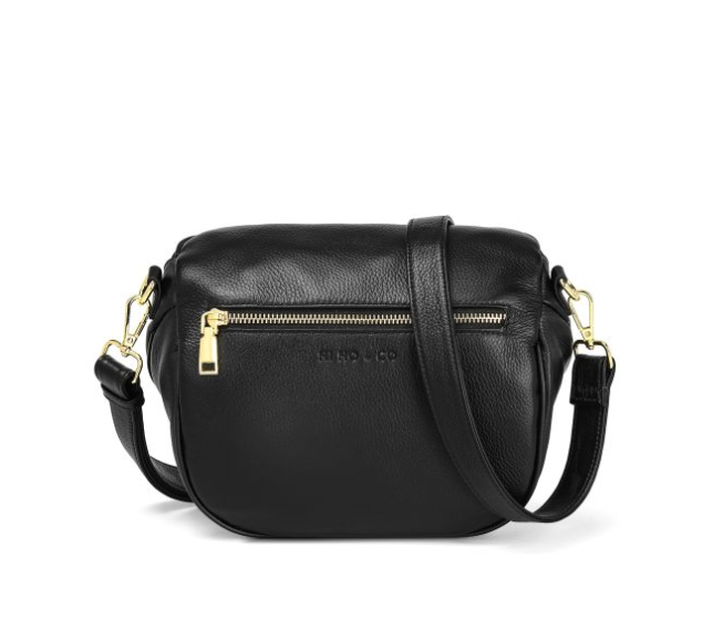 Hi Ho Silver Obsessed Bag Black/ Gold- Black Leather Strap– HyperLuxe ...