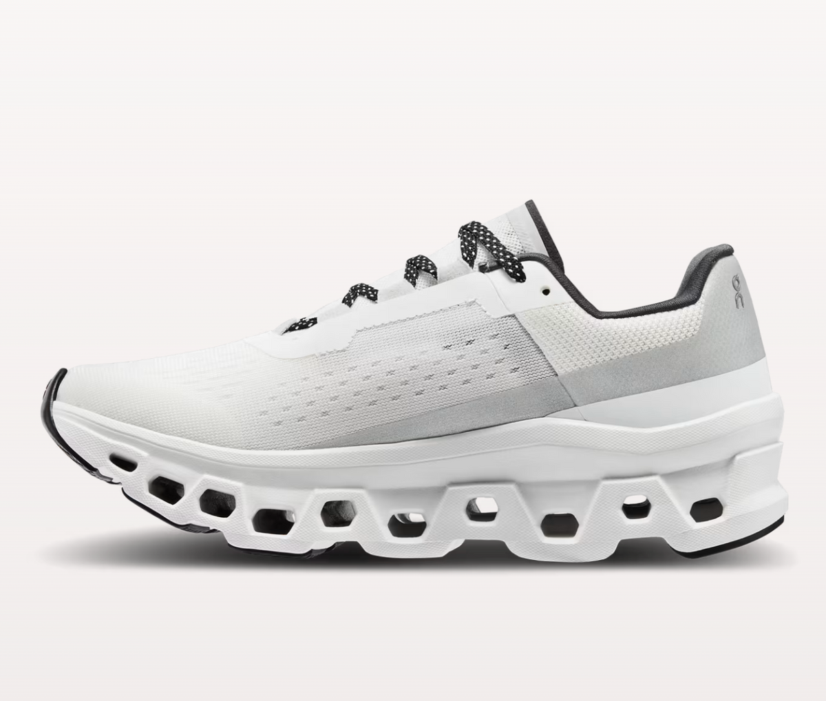 On Running Cloudmonster Women's Sneaker- All White– HyperLuxe Activewear